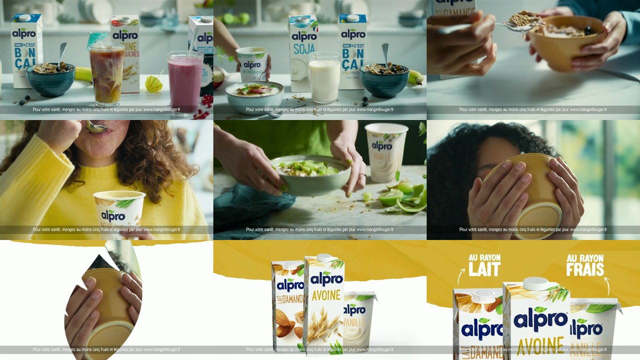 Spots TV - Publicité TV de alpro des derniers 730 jours