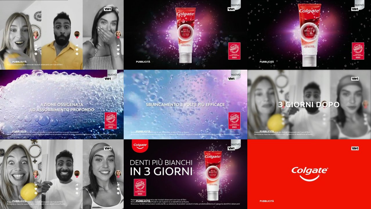 Anuncios de TV - Anuncios de TV de colgate de los últimos 730 días