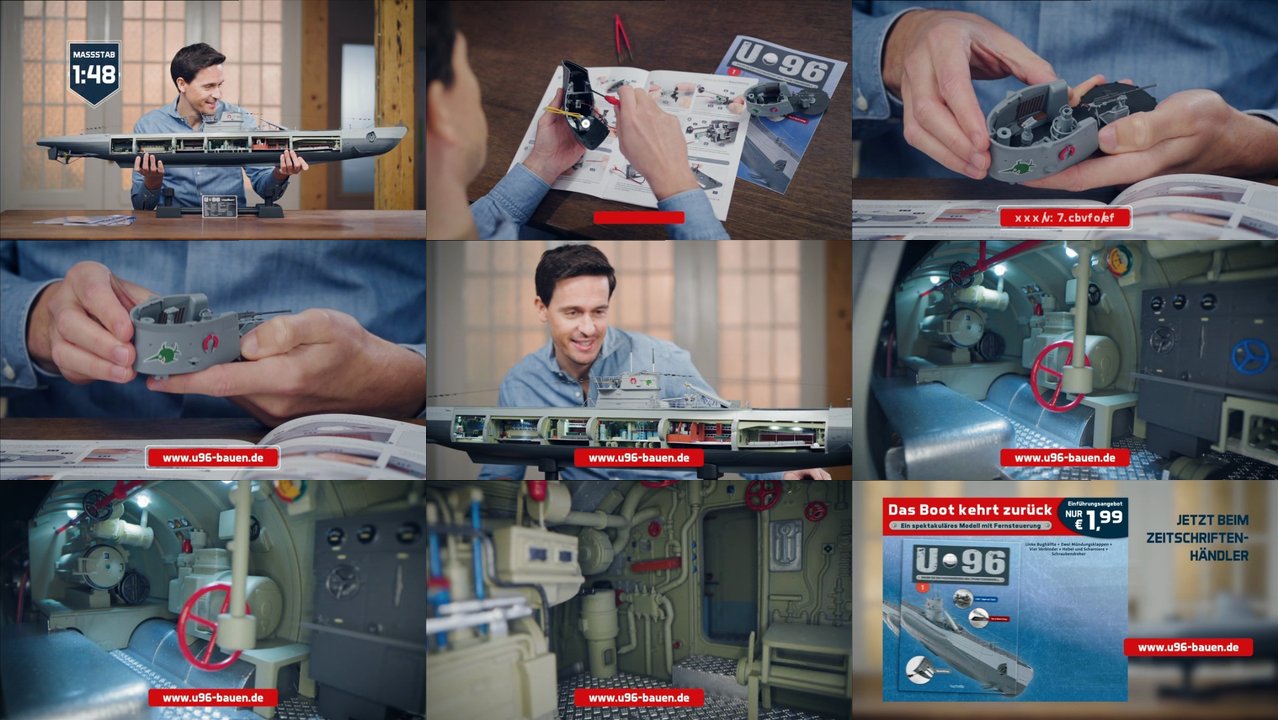 Anuncios de TV - Anuncios de TV de u96 bauen de los últimos 120 días