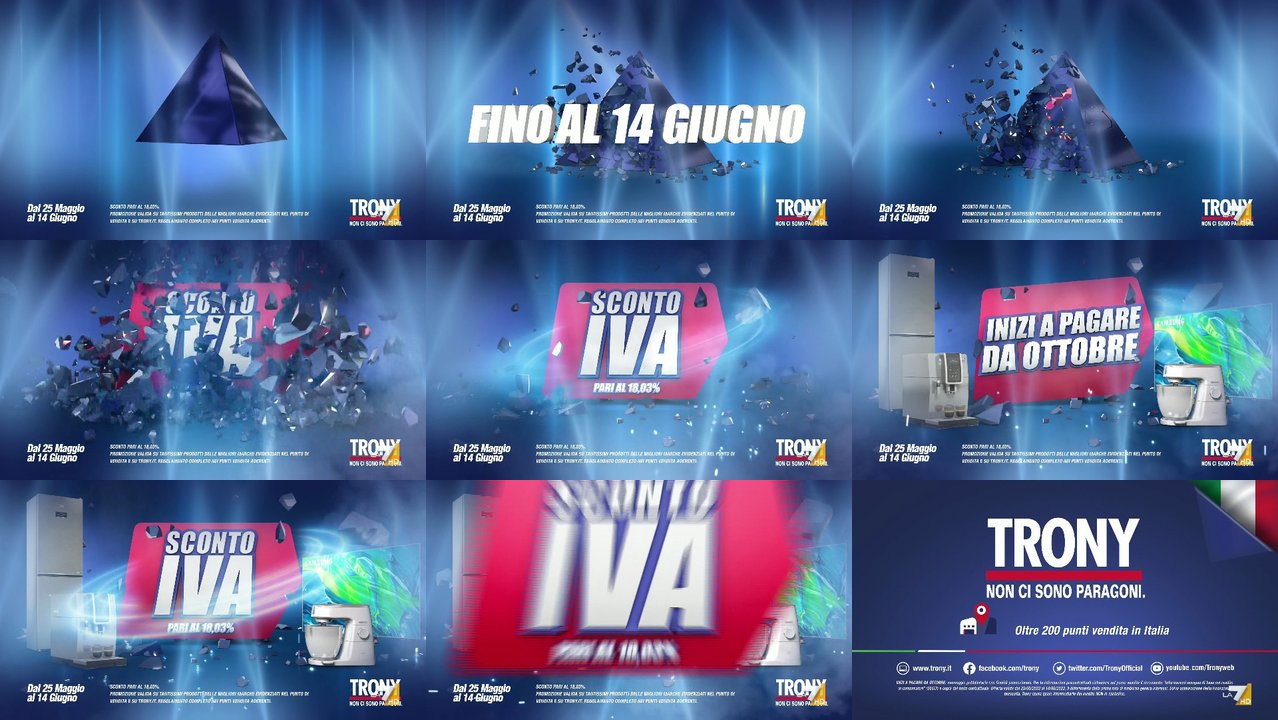 Anuncios de TV - Anuncios de TV de trony de los últimos 730 días